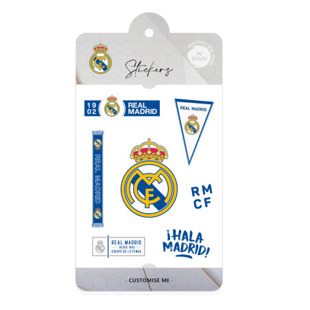 Stickers do Real Madrid - Personaliza os teus equipamentos